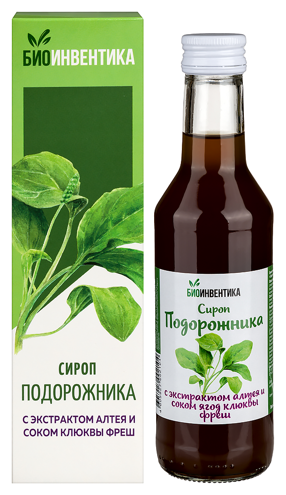 Сироп подорожника 250 мл