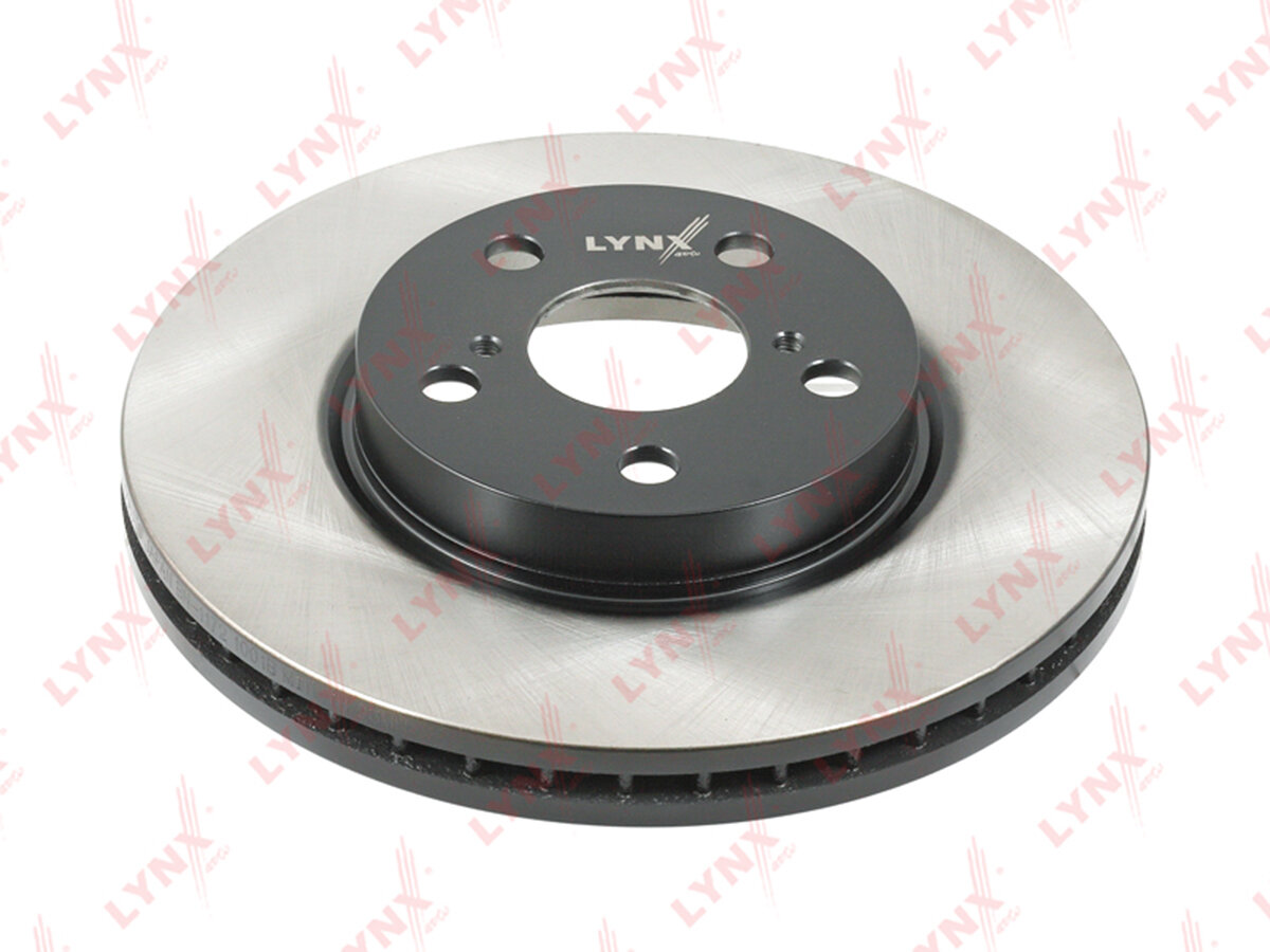 Диск тормозной передний (260x25) LYNXauto BN-1172. Для TOYOTA Avensis(T22) 1.6-2.0D 97-02