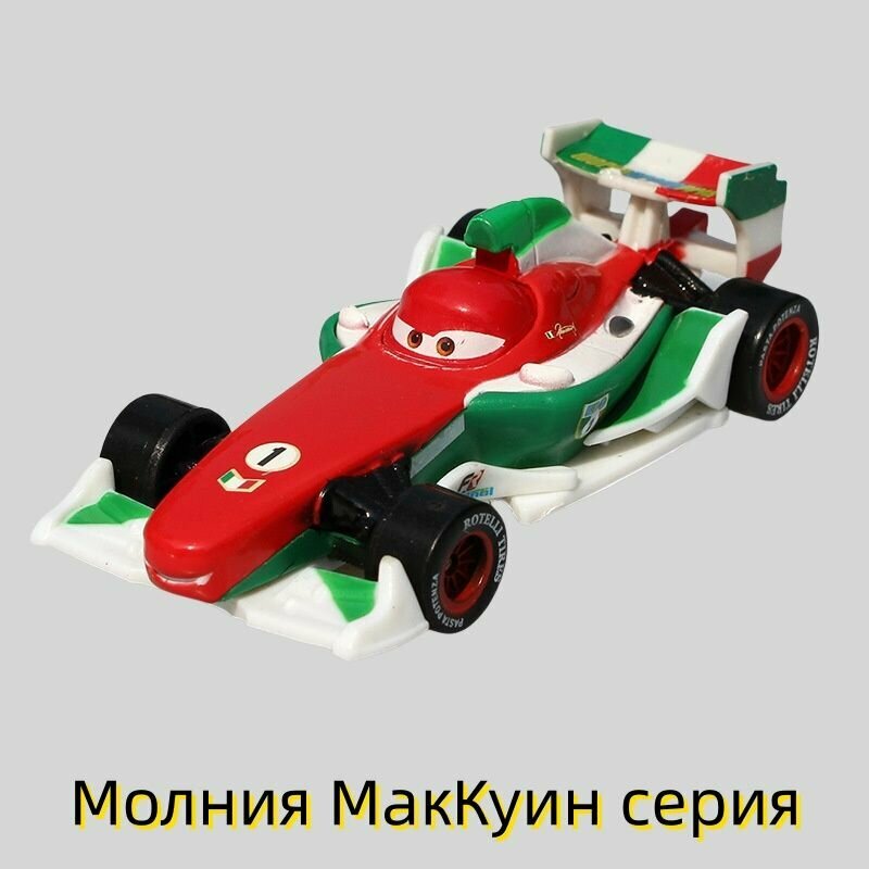 Игрушки машинки, подарки для детей, Тачки анимационные те же, из мультфильма "Тачки" Машинка Мак Хаулер + Молния МакКуин