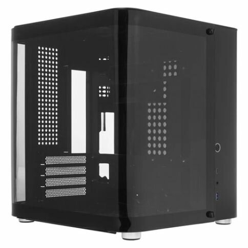 Компьютерный корпус JONSBO TK-1 2.0 (TK-12.0Black) черный - Mini Tower, Micro-ATX, Mini-ITX, USB 3.2 Gen 2 Type-C