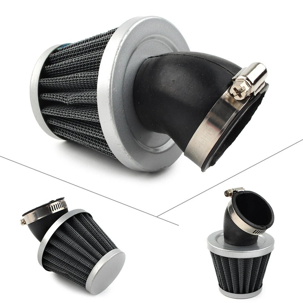 42 мм изогнутый воздушный фильтр для мотоцикла, очиститель для грязи, питбайка, квадроцикла, квадроцикла, мотоцикла GY6, мопеда, скутера 250 куб. См