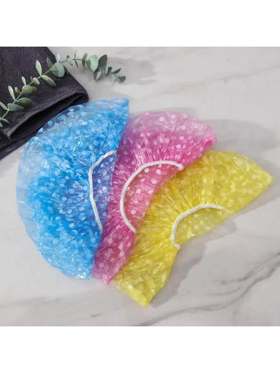 Удобные многоразовые шапочки для душа