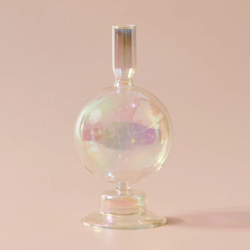 Радужные стеклянные подсвечники Floriddle Decor