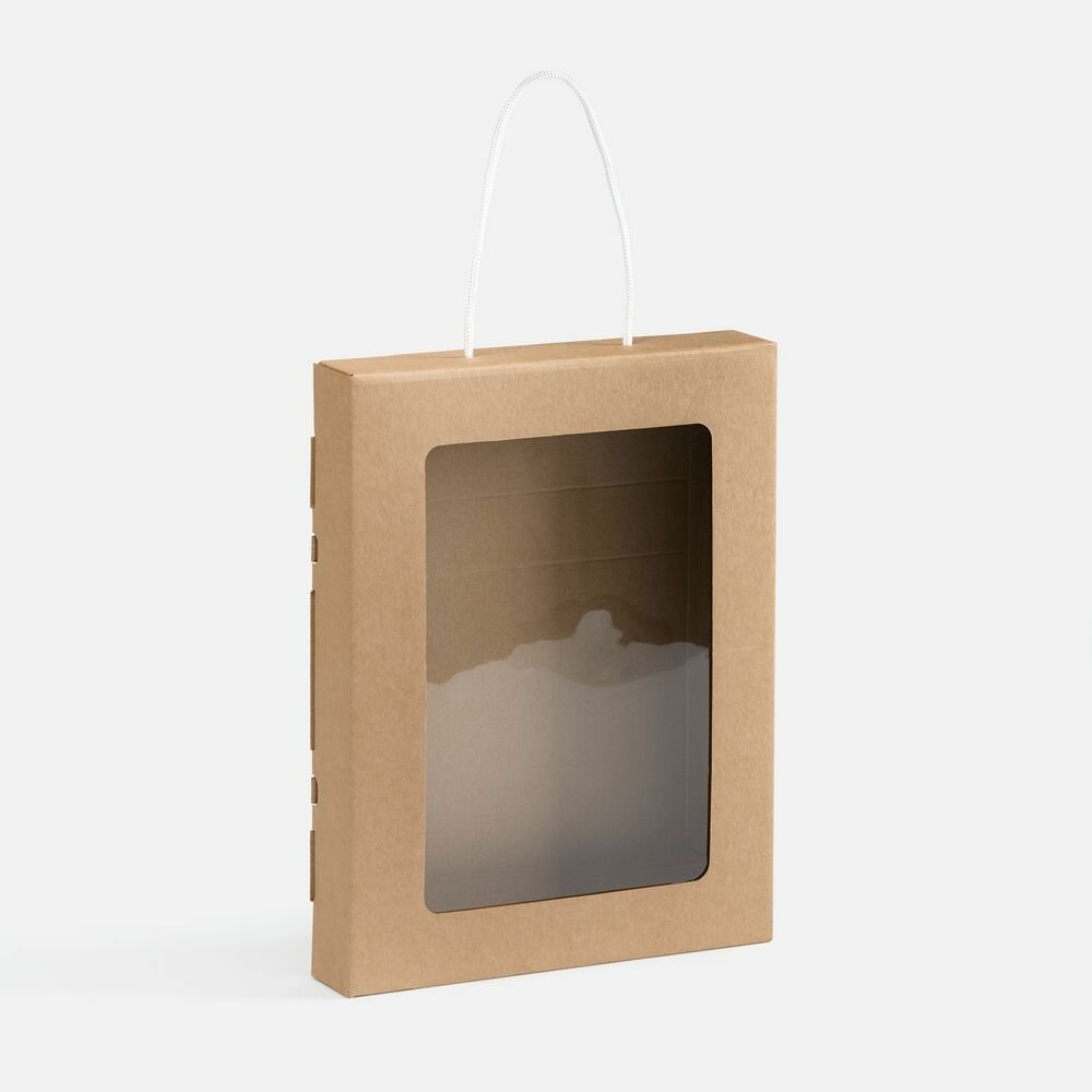 2 шт. Коробка Pacanelle, S, с белой ручкой, 34х26х4 см