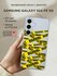 Чехол на Samsung Galaxy S24 FE 5G / Самсунг S24 FE с принтом "Warning!", прозрач...