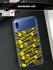 Чехол на Samsung Galaxy A10 / Самсунг Галакси А10 с принтом "Warning!", прозрачн...