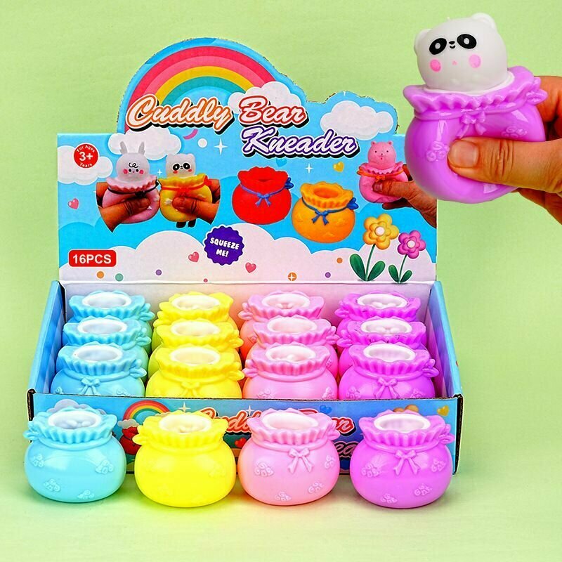 Креативная игрушка для снятия стресса, милый сырный мышь, сжимаемая чашка, , в виде белки, в наличии