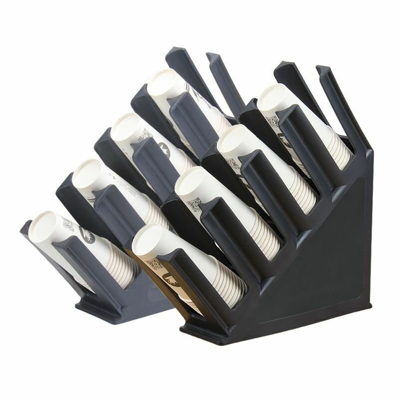 Подставка для одноразовых стаканов для кофе 4 секции