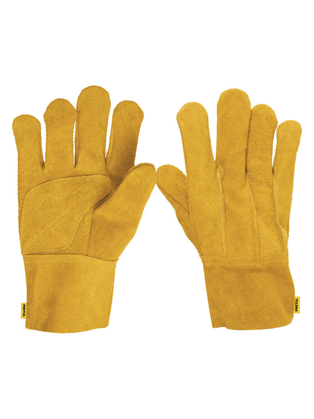 Краги кожаные для сварщика желтые 9,5 (L)