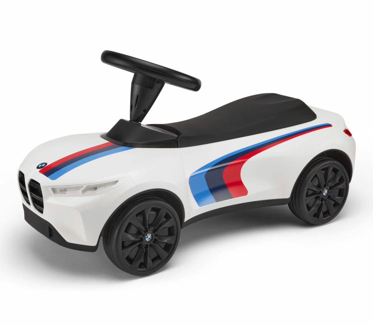 Детский автомобиль BMW BABY RACER IV Motorsport -80935B308D6, цвет белый/синий/черный