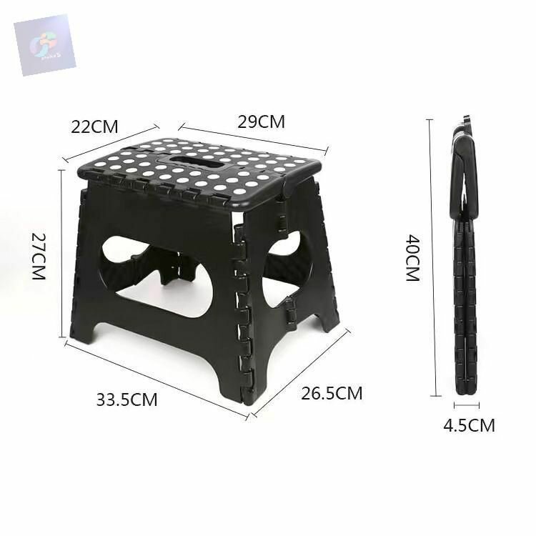 Складной табурет, портативный и практичный маленький табурет