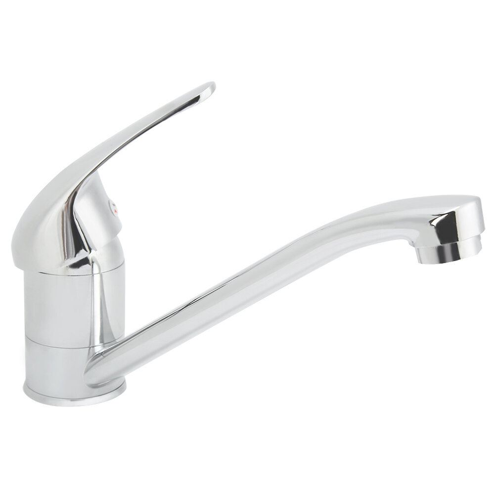 G1/2in резьбовой медный кухонный кран для горячей и холодной воды, вращение на 360 градусов, кран для раковины