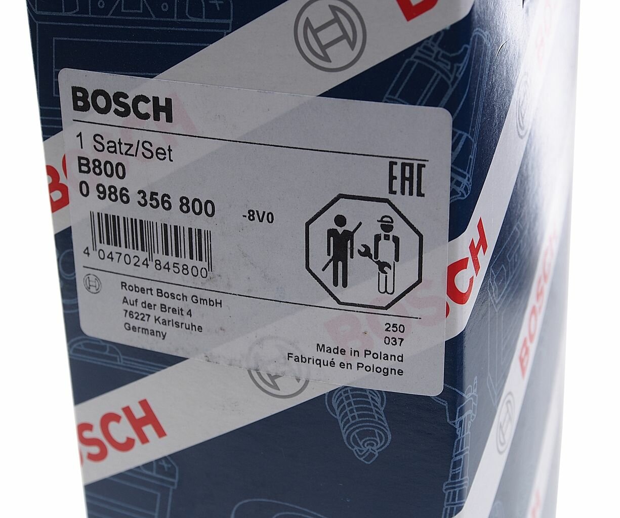 Провода высоковольные комплект, для Опель Омега A, Опель Карлтон Mk 3 арт 0986356800 BOSCH