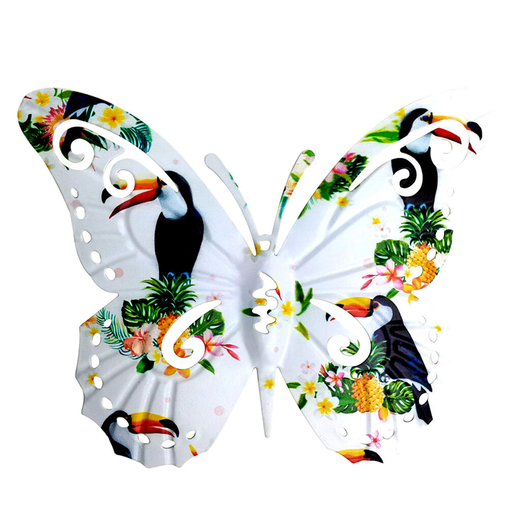 Металлическая стена для скульптуры бабочки, художественного ремесла, подвесного орнамента, садового патио D