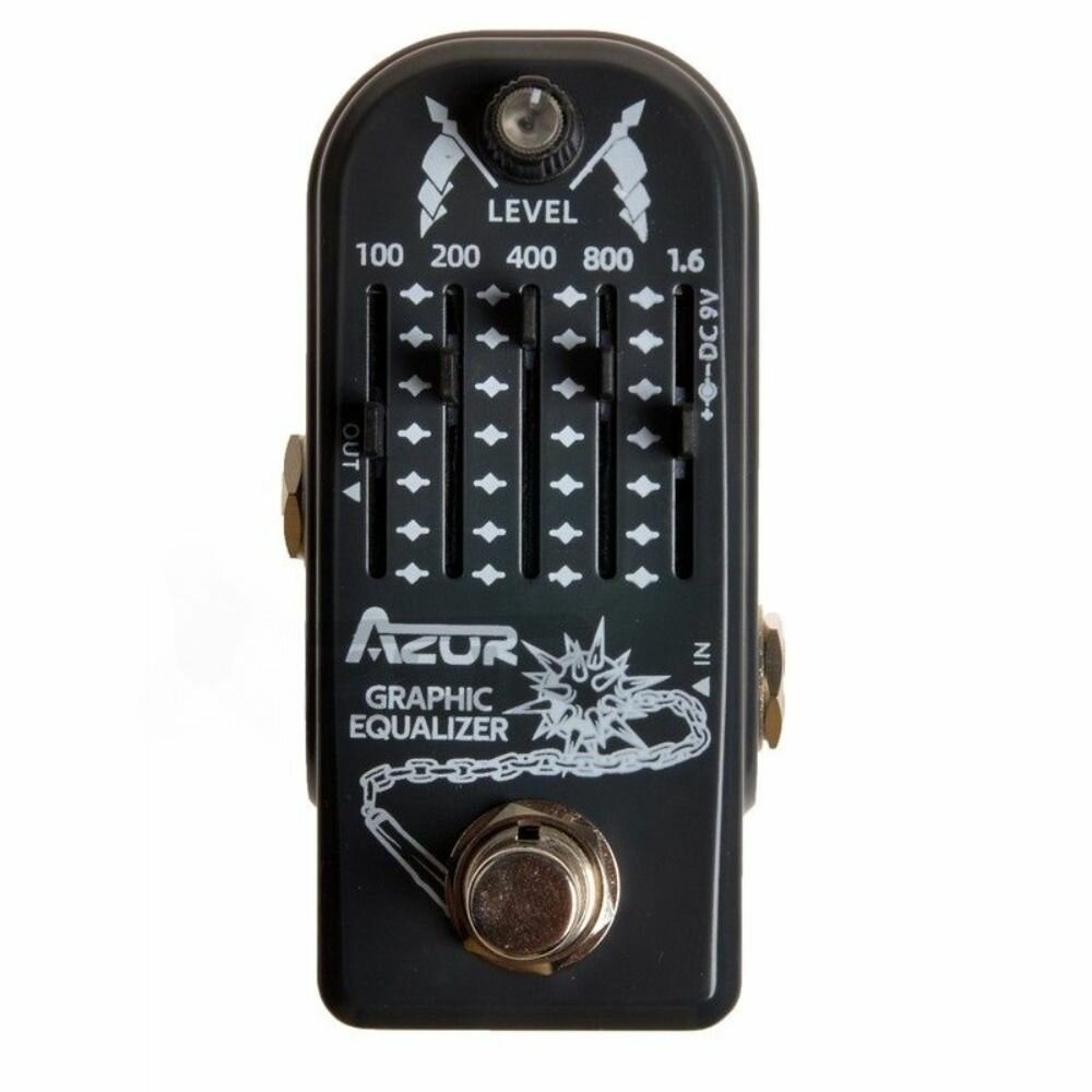 AZOR Процессор гитарных эффектов Компрессионный дисторшн Аналоговая задержка