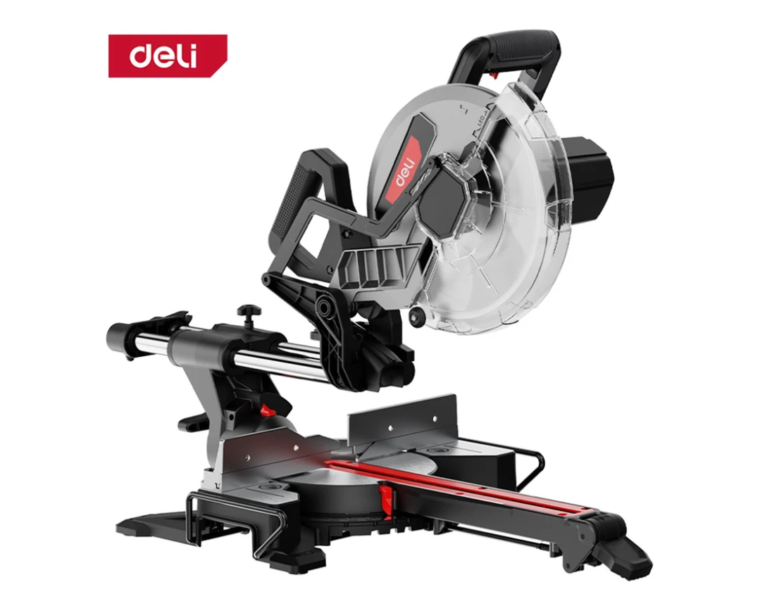 Пила торцовочная Deli DE570