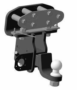 Фаркоп для Toyota Land Cruiser 200 (2007-2021); Lexus LX (2007-2015) быстросъемный квадрат-вставка 50*50