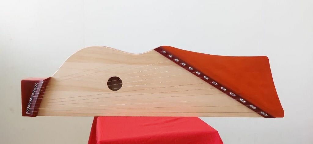 AG-AV13AM Гусли "Авдоши", 13 струн, цвет амарант, Альфа Гусли