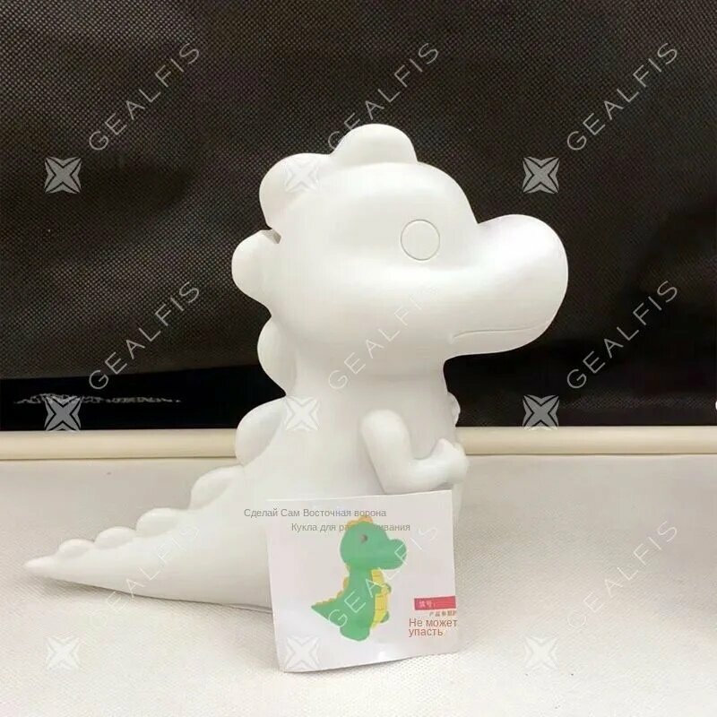 Набор для творческого обучения/раскрашивание гипсовых статуй/набор для рисования, раскрашивание гипсовых статуй 12 цветами и двумя кистями