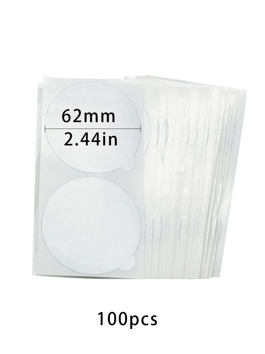 Многоразовые алюминиевые капсулы для Nespresso Vertuo Белый, 62mm 100pcs