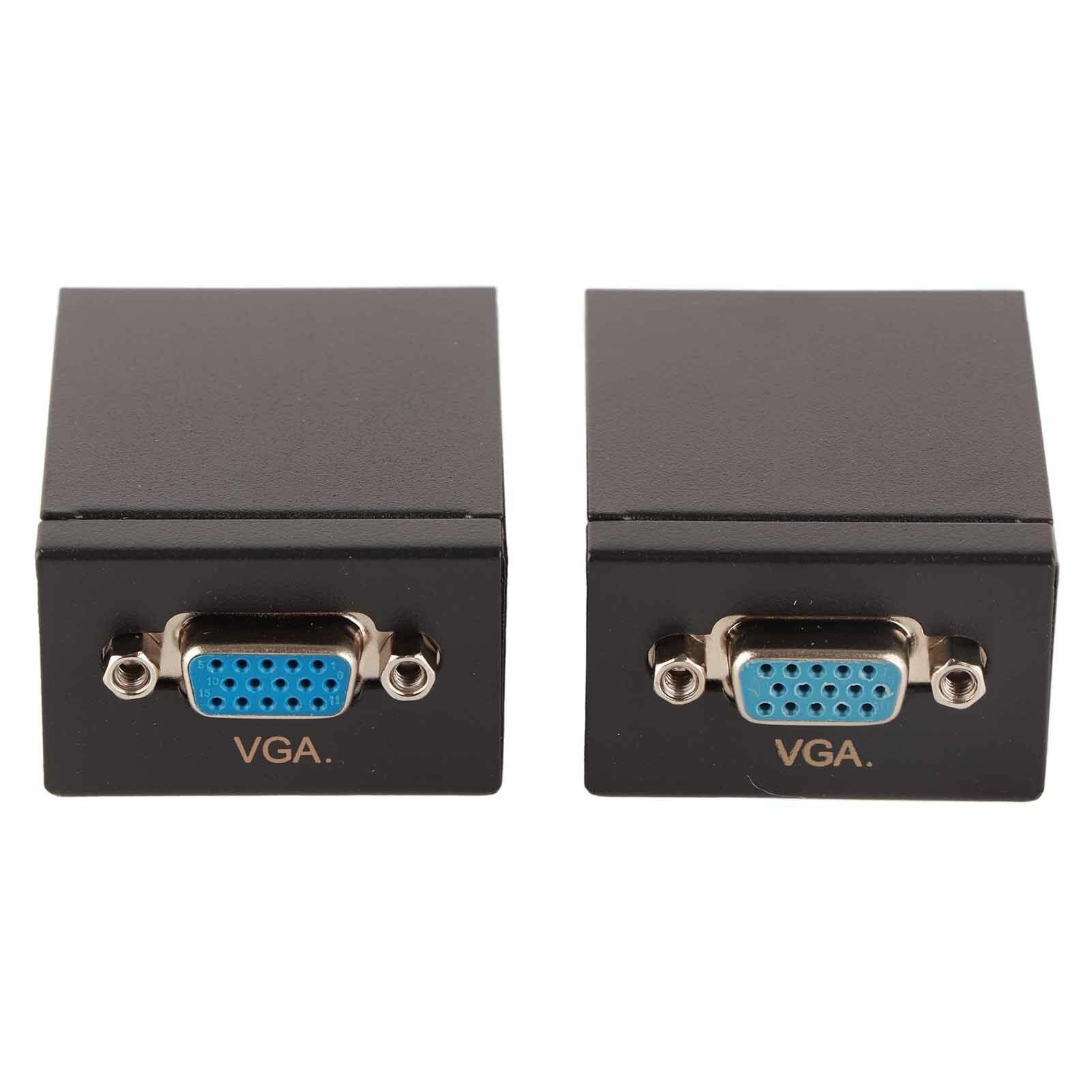 Удлинитель VGA 60м по CAT-5/6 Ethernet