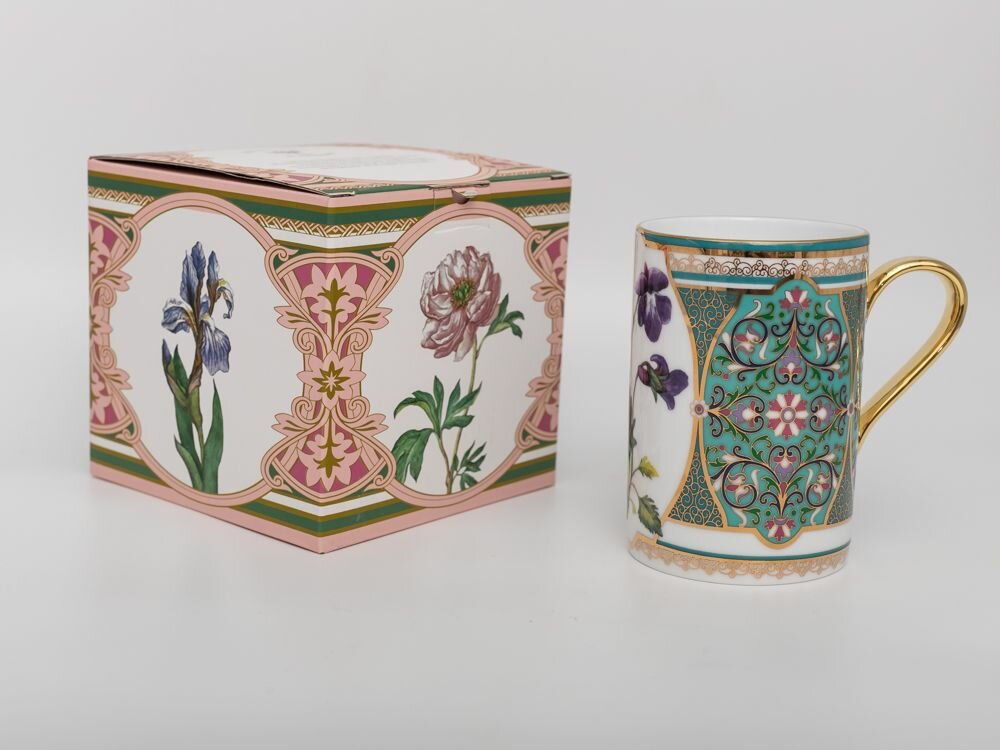 Бокал 400 мл ф. Соло рис. Фиалка надрезанная