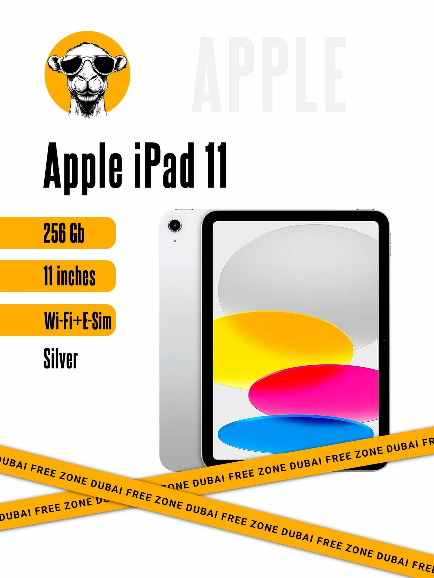 Планшет Apple iPad 11" 2025 6/256Gb LTE Silver/Серебристый