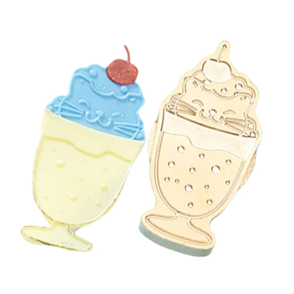 Печать для воска серии Cats Ice Cream для украшения приглашений, конвертов, карточек, писем и фото