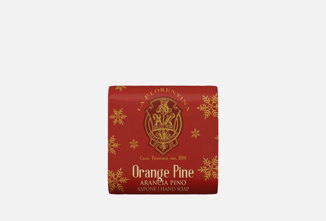 Мыло для рук LA FLORENTINA Orange pine, для всех типов кожи, 106 г