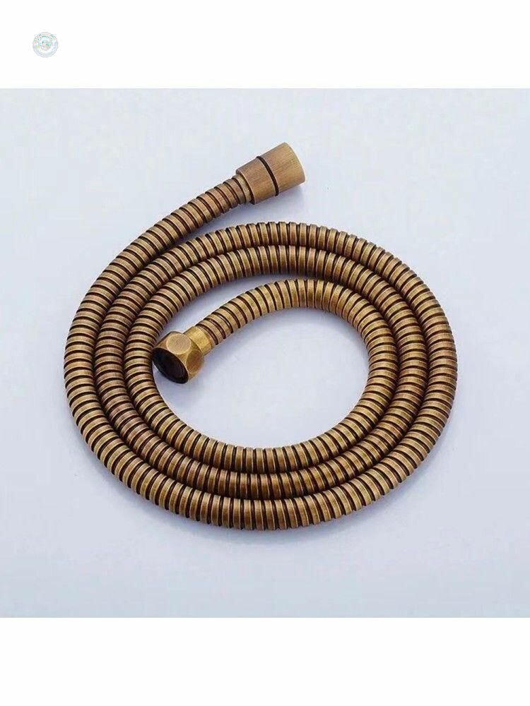 Тропический душ, гибкий душевой шланг 1,5 м из латуни и нержавейки, универсальный подвод для душа с антикоррозийным покрытием, стильный аксессуар для ванной комнаты