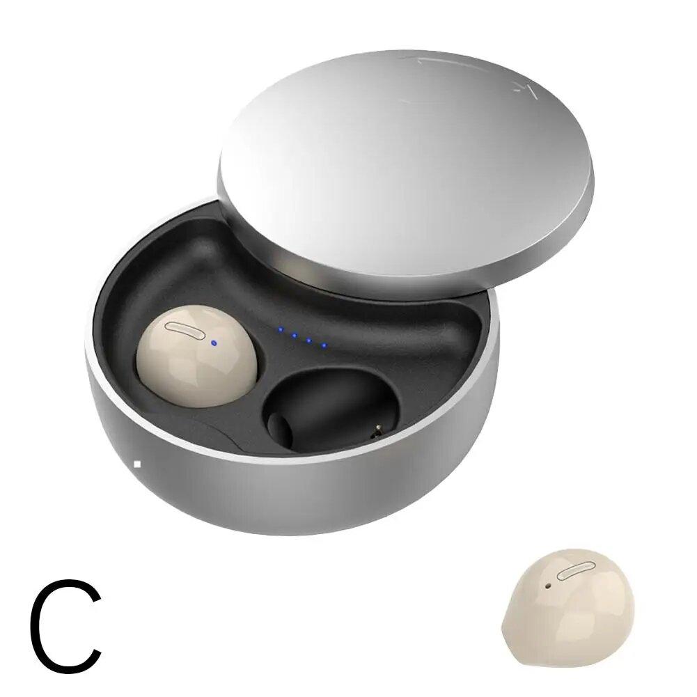 BUDI Беспроводные наушники Bluetooth Черный C