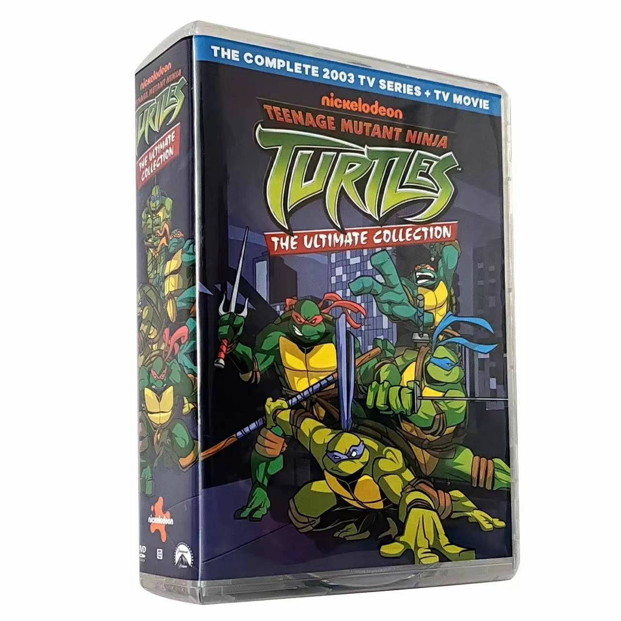 Teenage Mutant Ninja Turtles Полная версия Teenage Mutant Ninja Turtles 18 DVD Edition 2003(Английская версия, английское произношение, без субтитров)