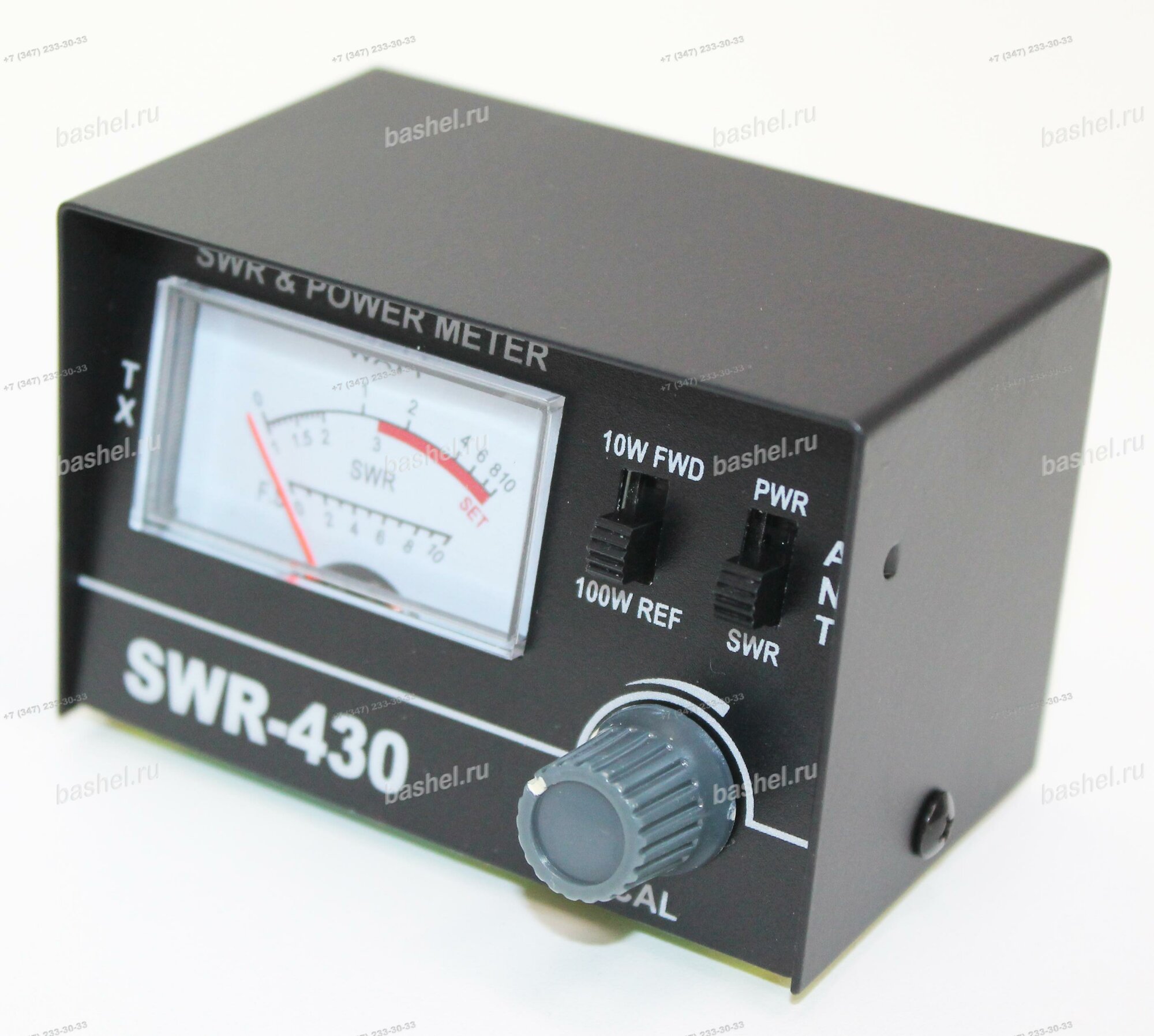 Прибор для измерения КСВ и мощности SWR-430 (27 МГц)