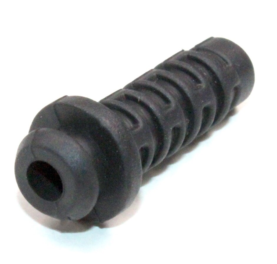 Втулка защитная на шнур 4х8х6х27х2 черная, RUiCHi