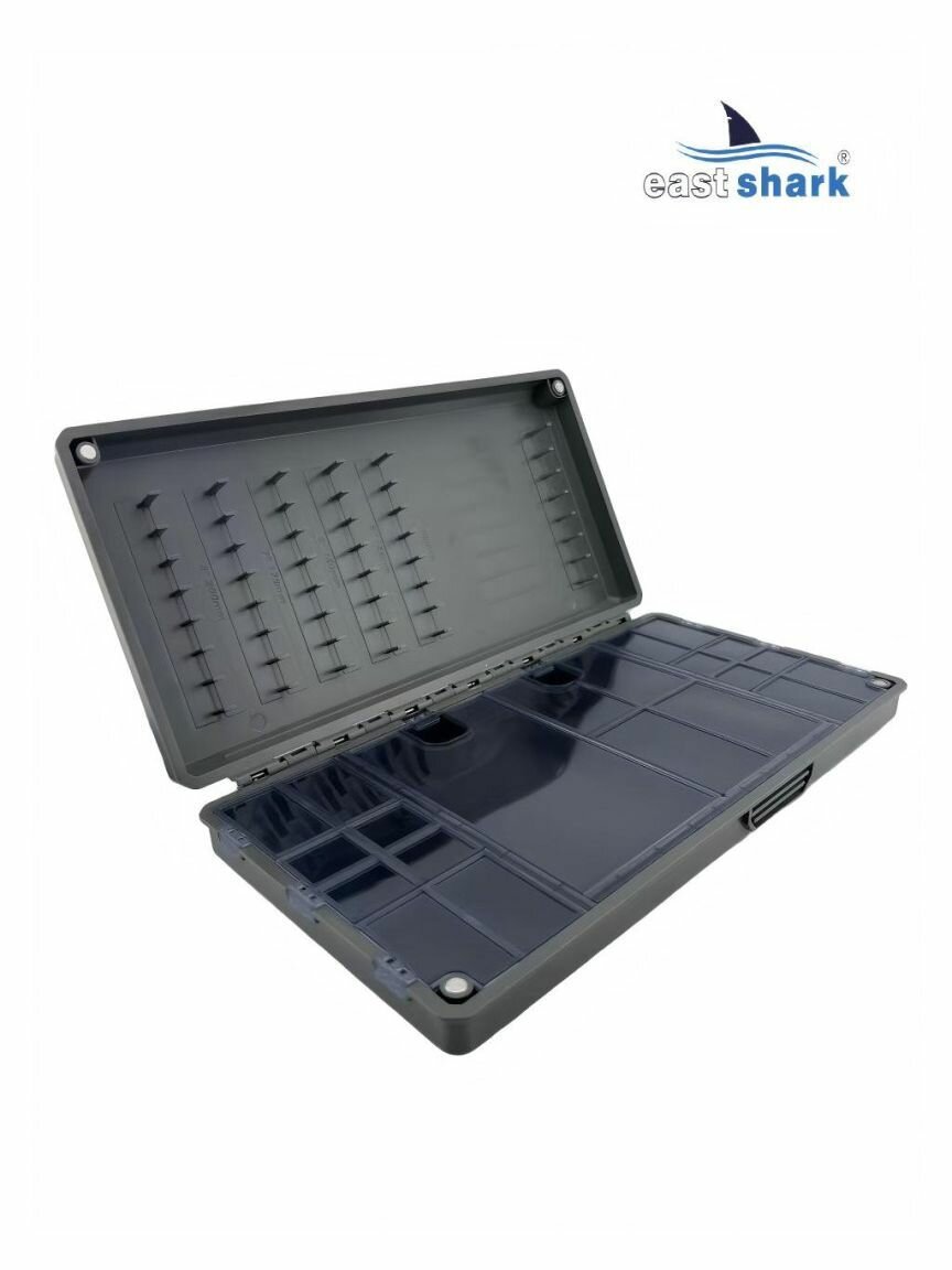 Поводочница-коробочка рыболовная TACKLE and RIG BOX EastShark 2538 F