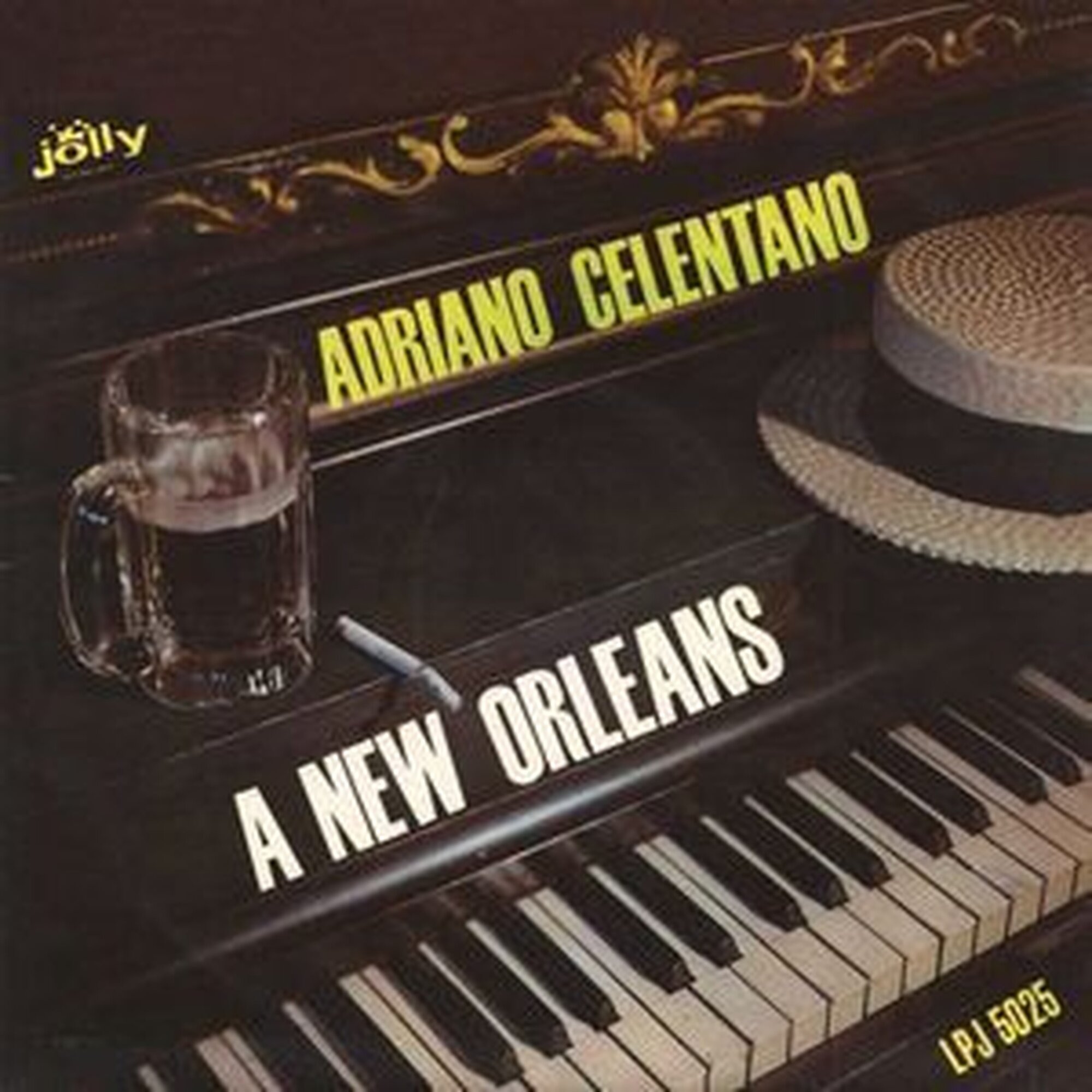 Виниловая пластинка Adriano Celentano. A New Orleans (LP), рок-н-ролл, рок, поп, 2015