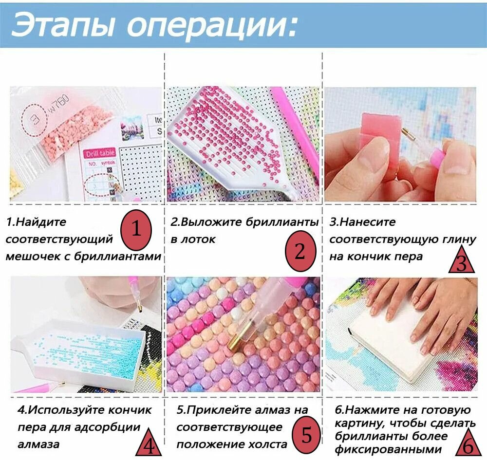 Алмазная мозаика "Одуванчик" / Алмазная вышивка / Круглая картина стразами Полная выкладка 140х50 см размер холста, 135х45 см размер картины(без подрамника, без рамки)