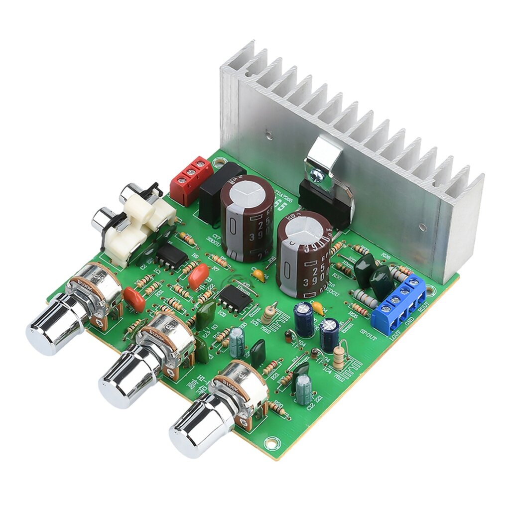 TDA7265 Модуль Усилителя звука Плата Усилителя мощности Hifi 4558 2.0 Канала