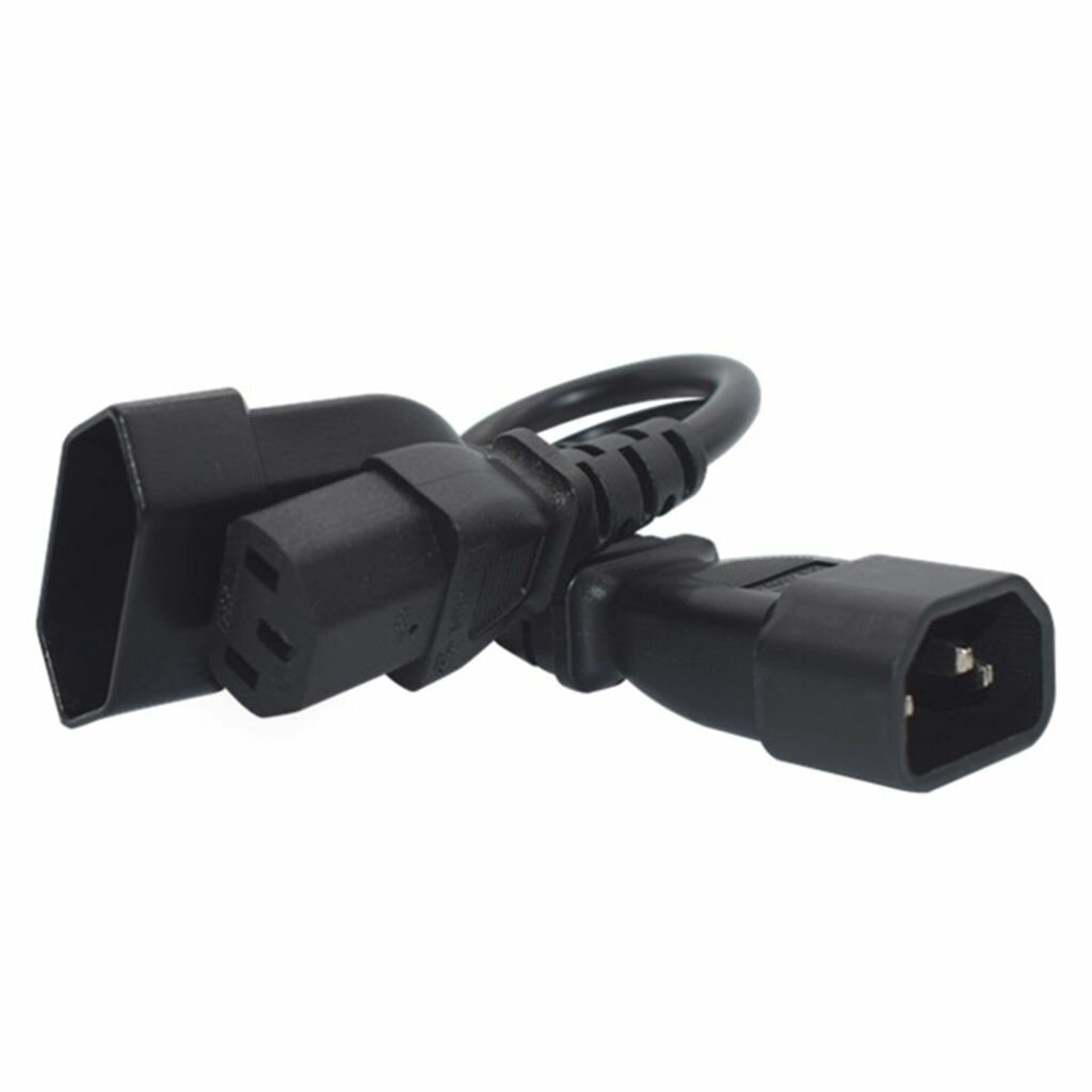 30 см штекер IEC320-C14 к IEC320 C13 + EU4,0 мм, гнездовой адаптер, шнур, Y-образный разветвитель, преобразователи мощности, удлинительный провод