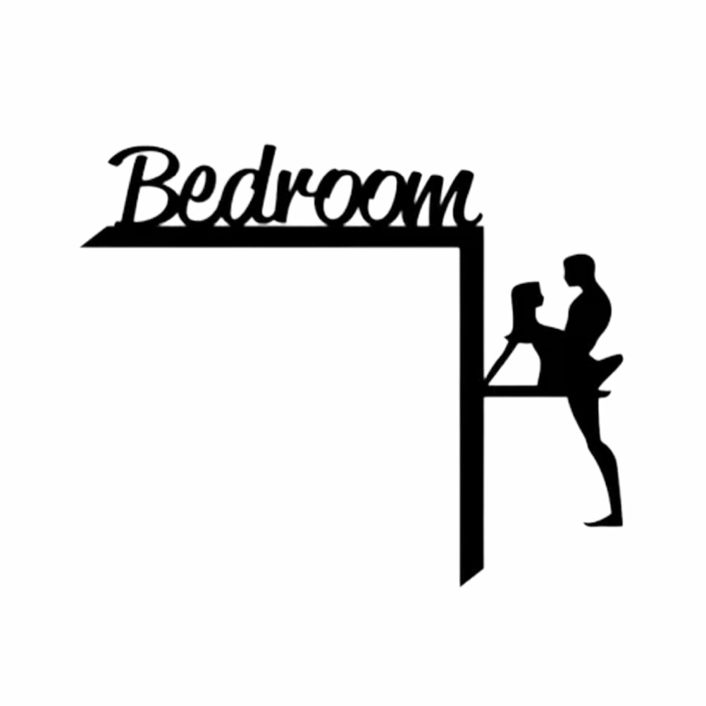 Забавная декоративная табличка на угол двери, деревянная табличка на угол двери, деревянная поделка для украшения угла двери.