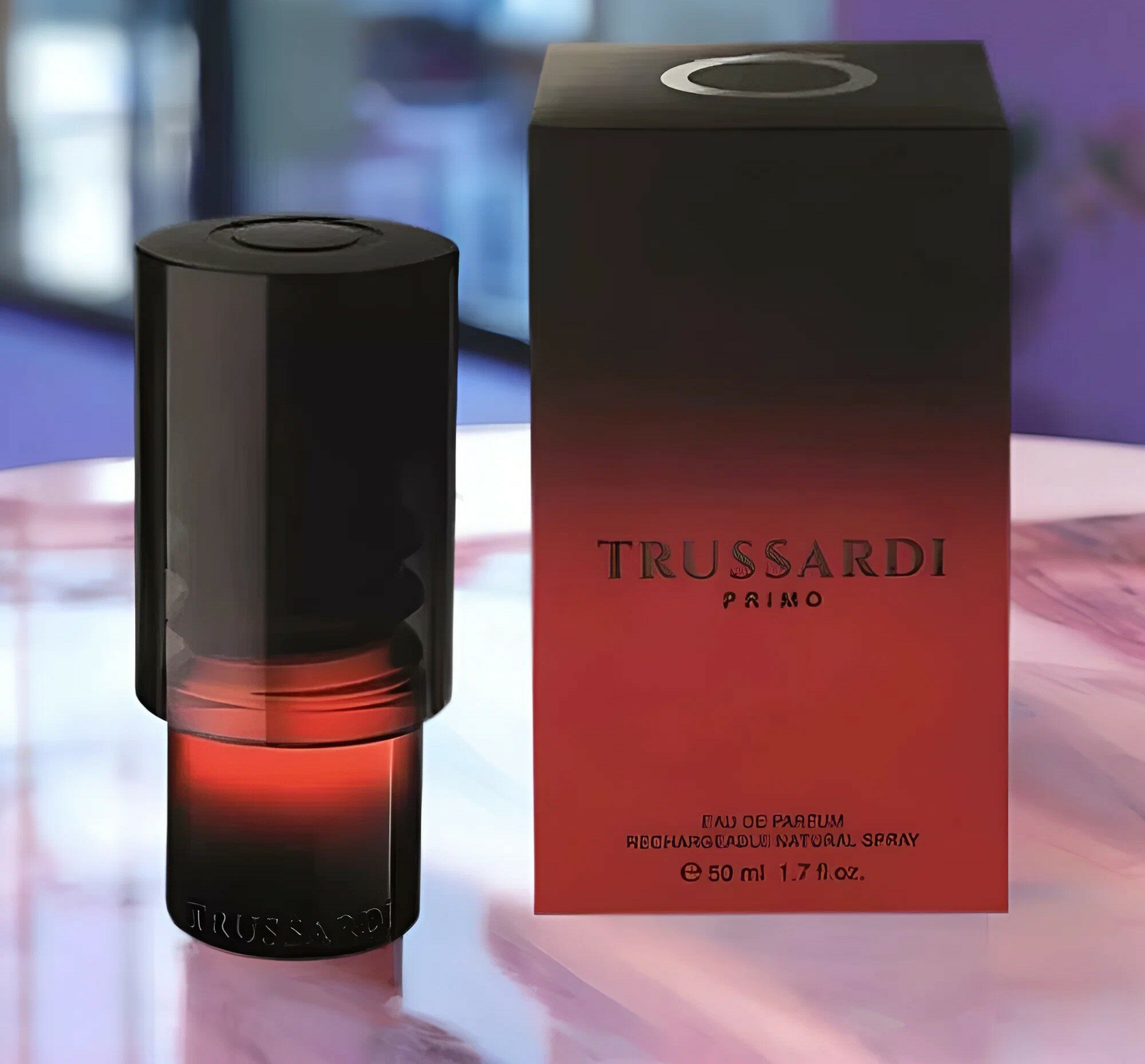 Парфюмерная вода TRUSSARDI "Primo", мужская, 50мл, фужерный аромат
