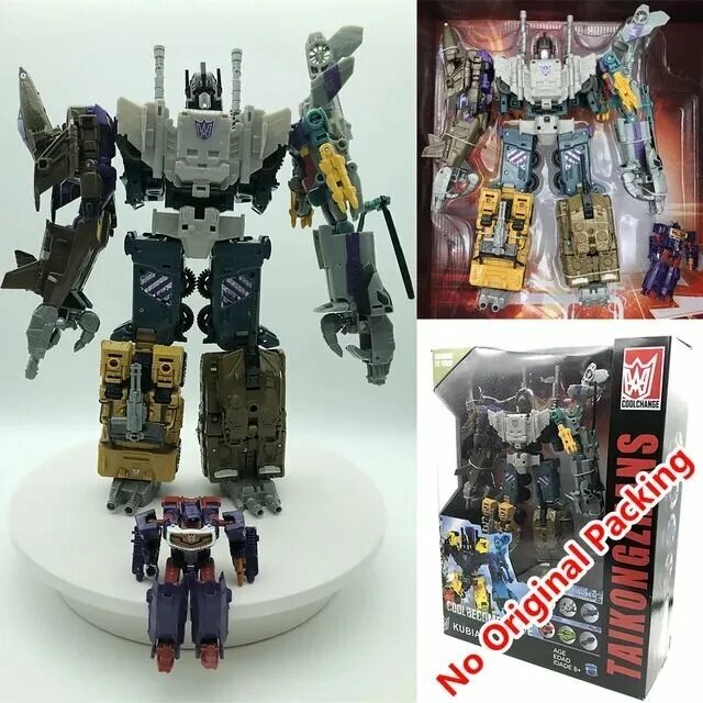 Трансформер HZX Defensor Bruticus Superion Devastator IDW 6в1
