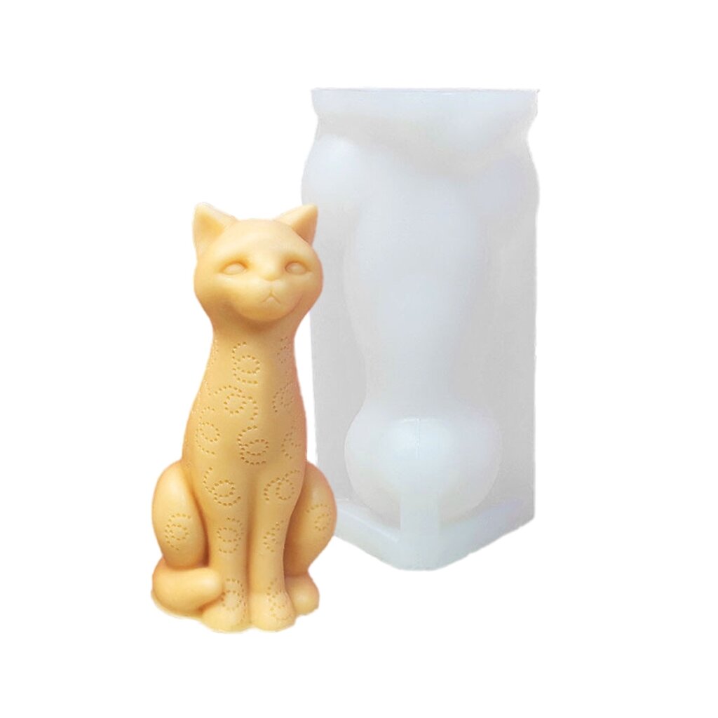 Стильная форма для кошек для Изготовления ювелирных изделий Из Смолы и гипса