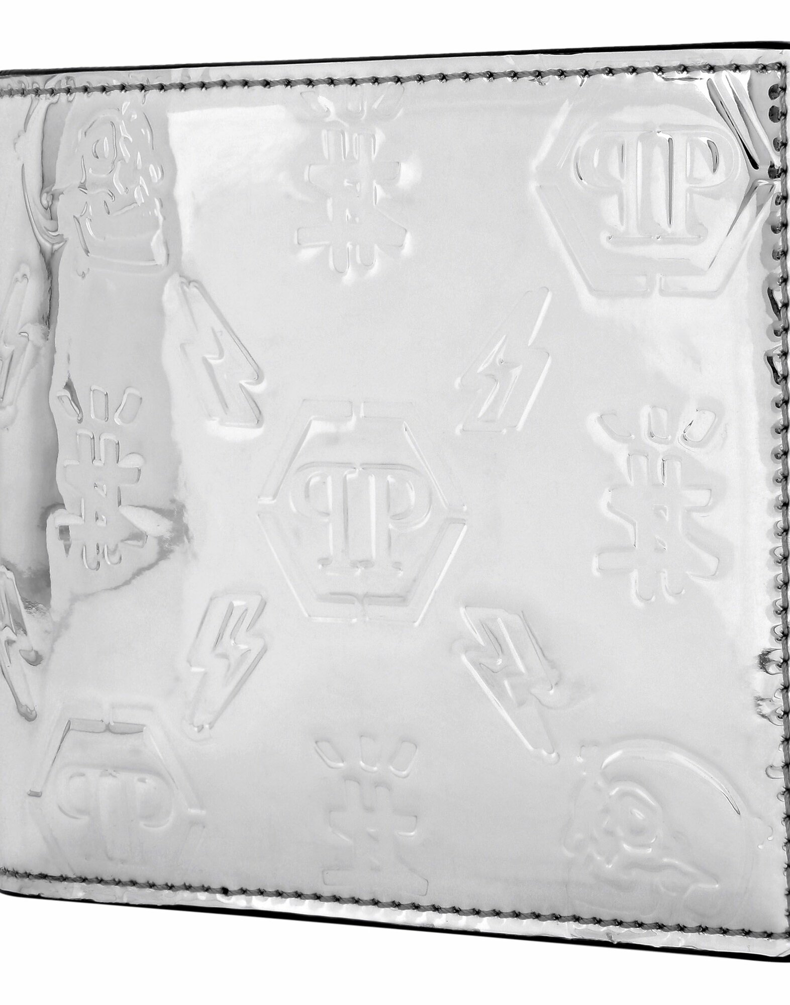 Кошелек PHILIPP PLEIN, серебро — фото 1