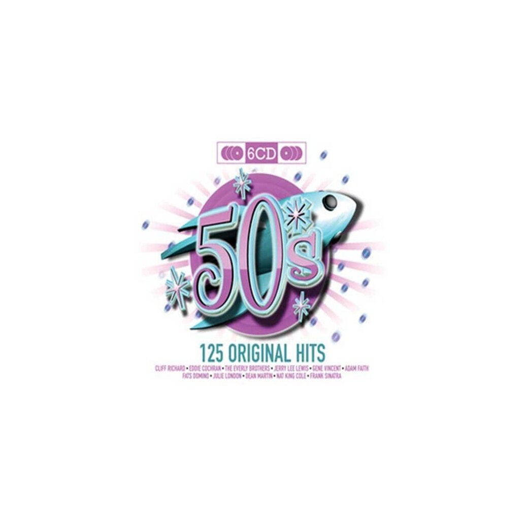 Диск Various Artists: Original Hits-50's (6CD) (6 CD)