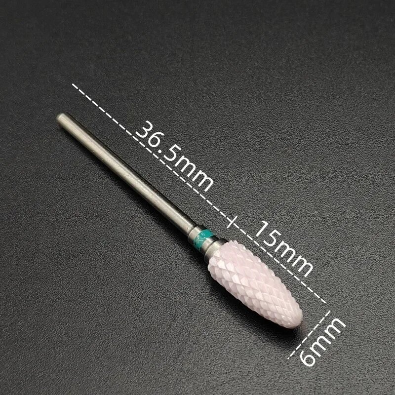 Керамические твердосплавные сверла для ногтей, вращающиеся фрезы, фрезы для ногтей, электрическая дрель, инструменты для маникюра и педикюра