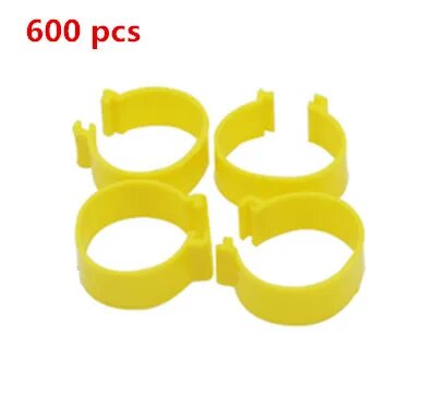 Кольца для ног птицы Adhere To Fly 25 мм Желтый, Желтый
