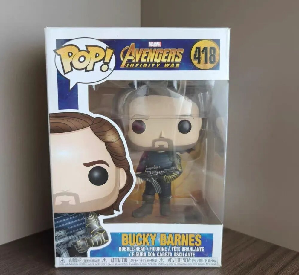 Фигурка Funko Pop: Первый мститель: Противостояние, Зимний солдат (Барнс) #418
