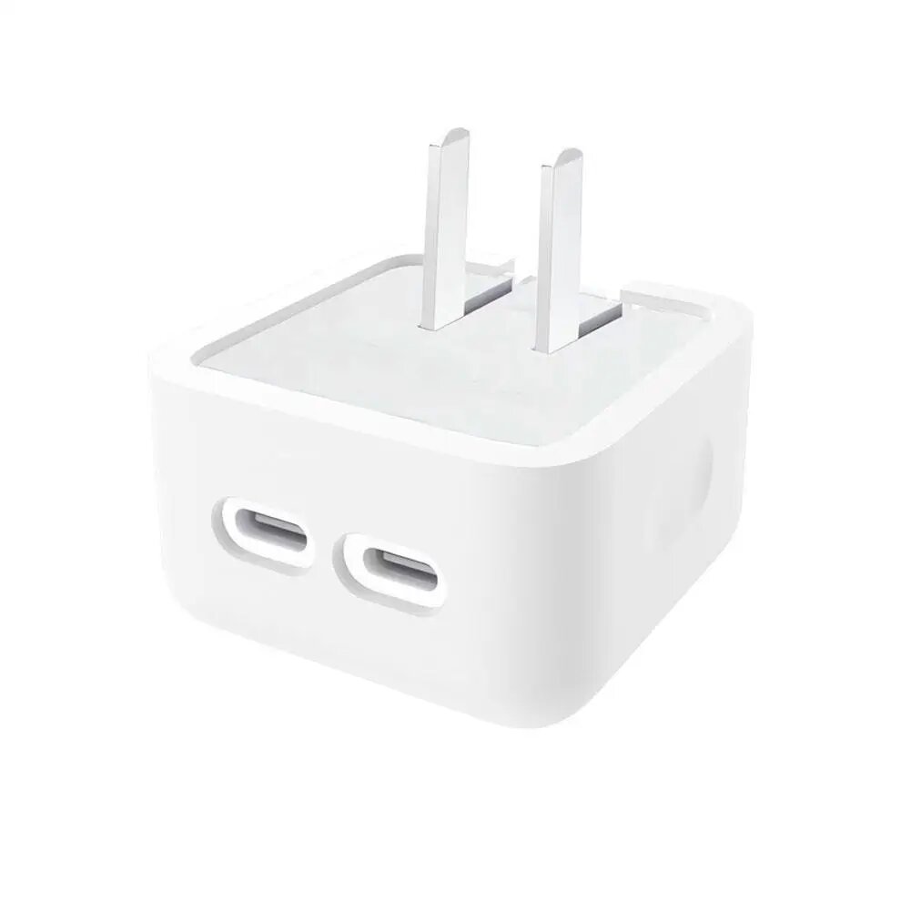 35 Вт двойной порт USB-C небольшой адаптер питания силиконовый чехол зарядная головка защитный чехол для IPhone для MacBook умные аксессуары B