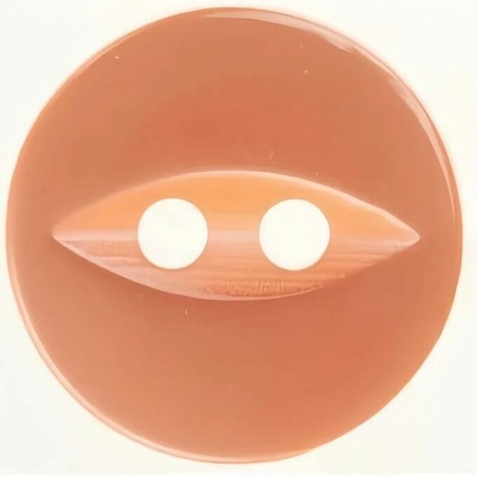 Пуговицы HEMLINE "Basic", оранжевые, 13 шт